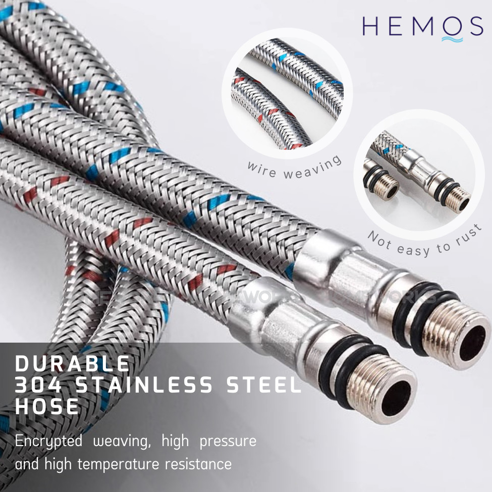 HEMOS BRASS MIXER PILLAR TAP AND TALL PILLAR TAP(MATT BLACK) HM-19012 ...