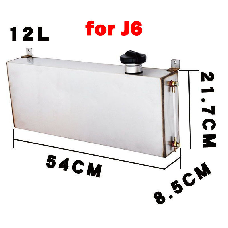 12L Gases Can Stainless Steel Metal Square Fuel Tank Container For Auto ...
