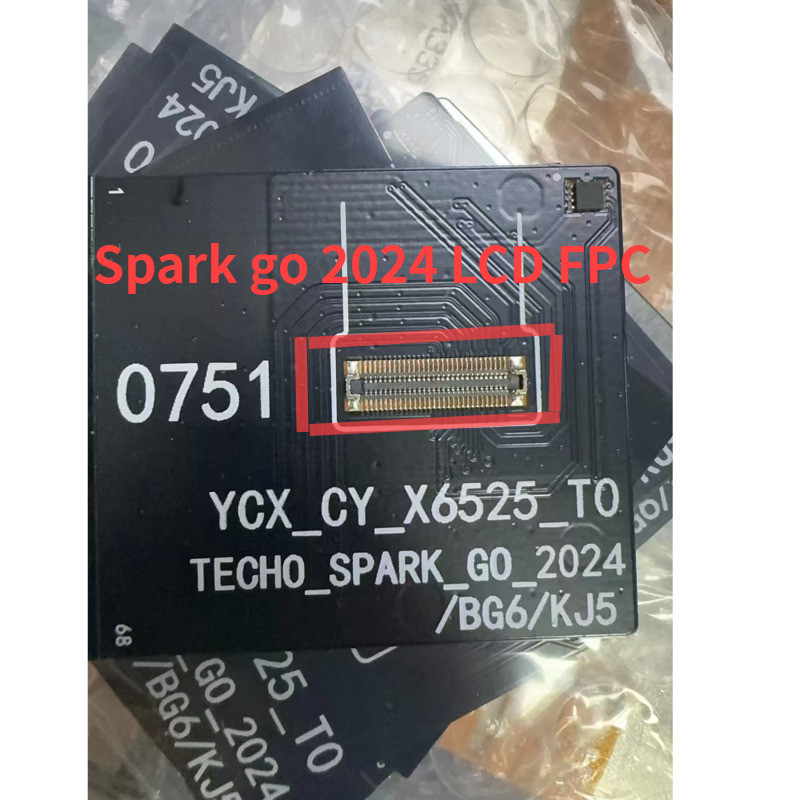 1-10Pcs LCD FPC Plug Connector FPC Connector For Infinix Spark Go 2024 ...