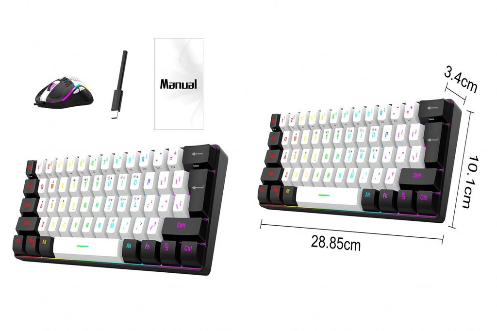 SRA ZK Rgb Backlit Keyboard Cool Lighting Effects Keyboard Rgb ...