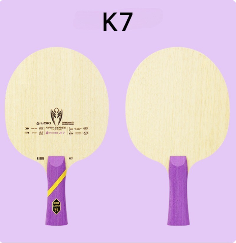 Original LOKI Table Tennis Racket Blade KIRIN K5 K6 K7 Ping Pong Paddle(5Wood/7Wood) Fast Attack ...