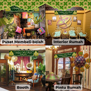 SUPERSAVE Selamat Hari Raya Banner Decoration Hiasan Pintu Rumah ...