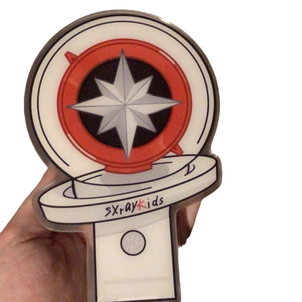 Kpop Idol Stray Kids Acrylic Lightstick Keychains Skz Shaken Key Ring ...