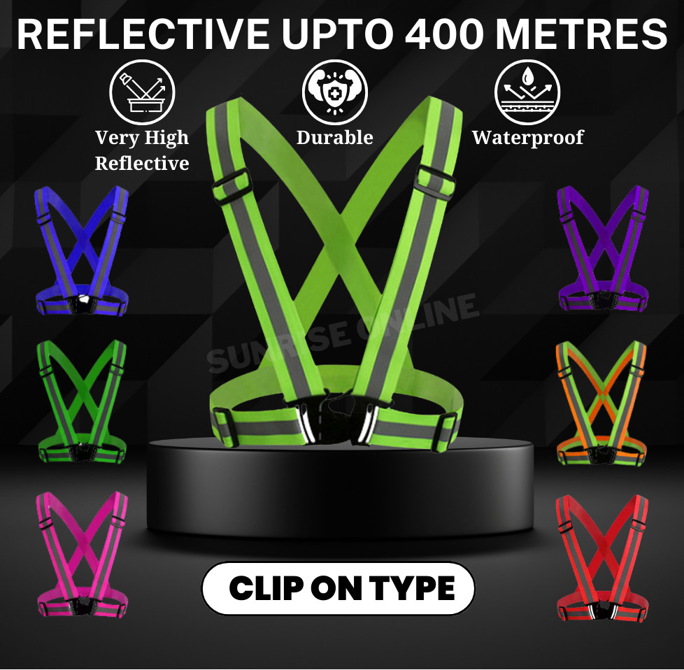 [ORIGINAL] Bike Rider High Reflective Visibility Safety Strap ...