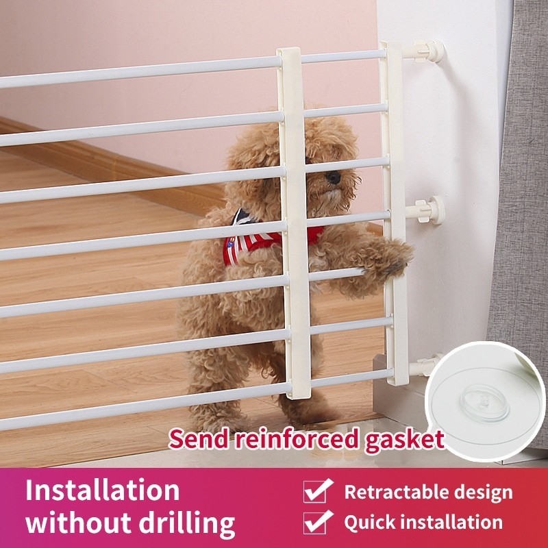 Anti-Blocking Cat Dog Fence Fence Indoor Guardrail Dog Door Rail ...