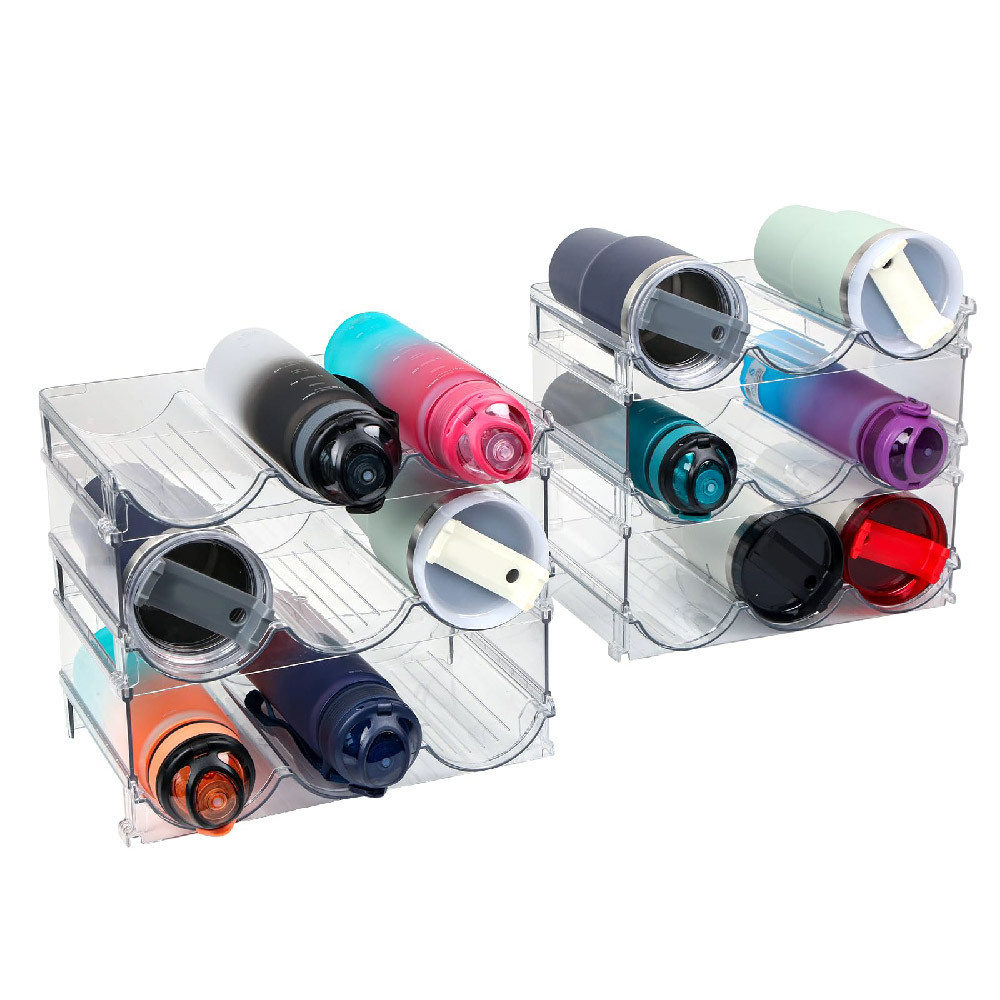 [6 Slots] Innohut Stackable Bottle Holder Bottle Rack Rak Botol Water ...