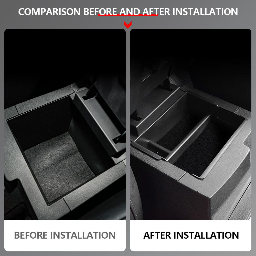 Car Armrest Storage Box Tray for Isuzu D-Max Dmax 2021 2022 2023 Center ...