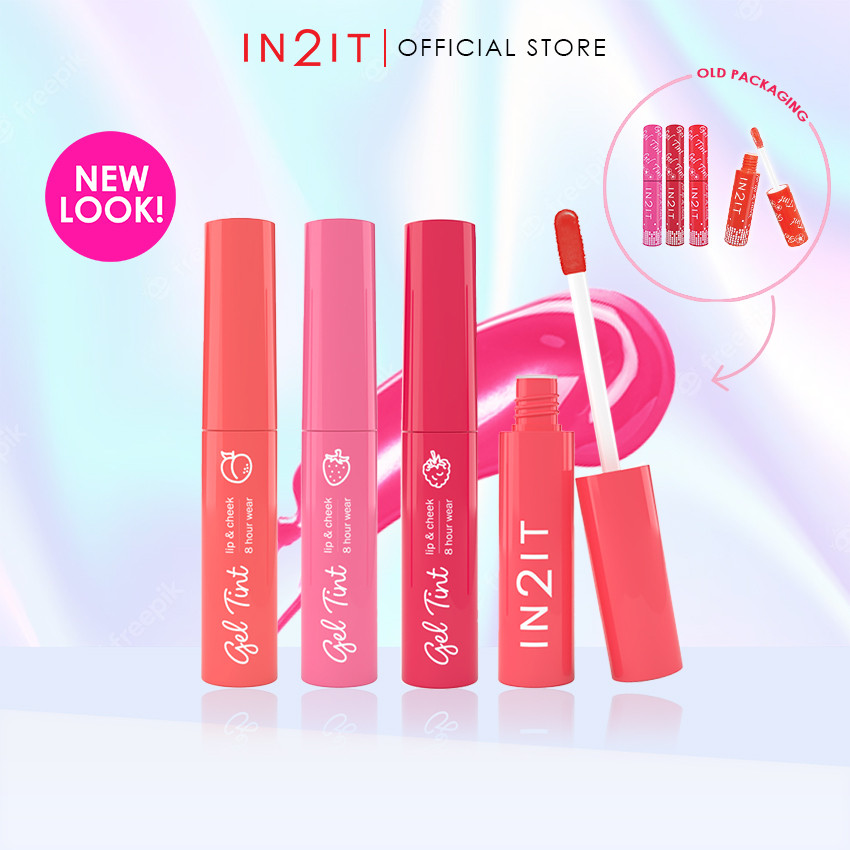 IN2IT Gel Tint for Lip & Cheek (GT) | Shopee Malaysia