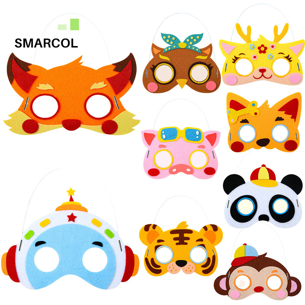 Animal Felt Masks Costume Cosplay Party Dress-Up Party School ...