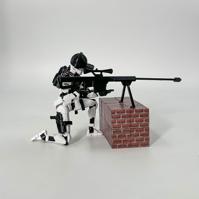 Movable Joints Soldier3D Printing Assembly Model Action Figures ...