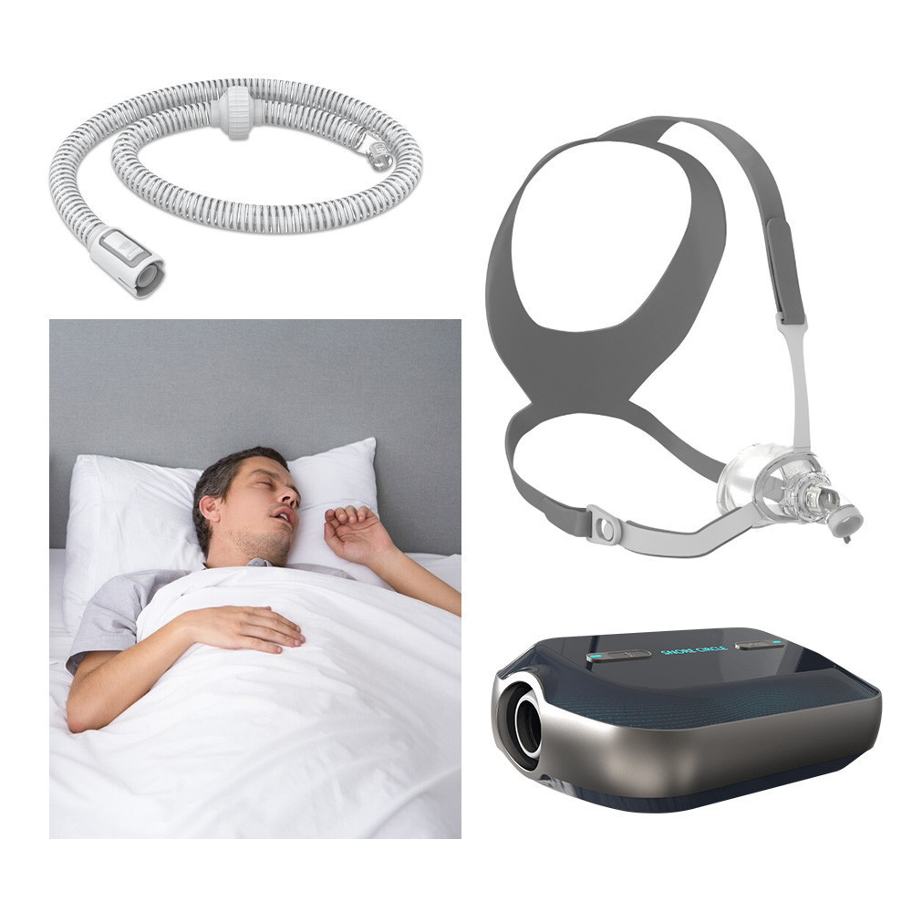 Portable Auto CPAP APAP Anti Snoring and Sleep Apnea Ventilator & Mask ...