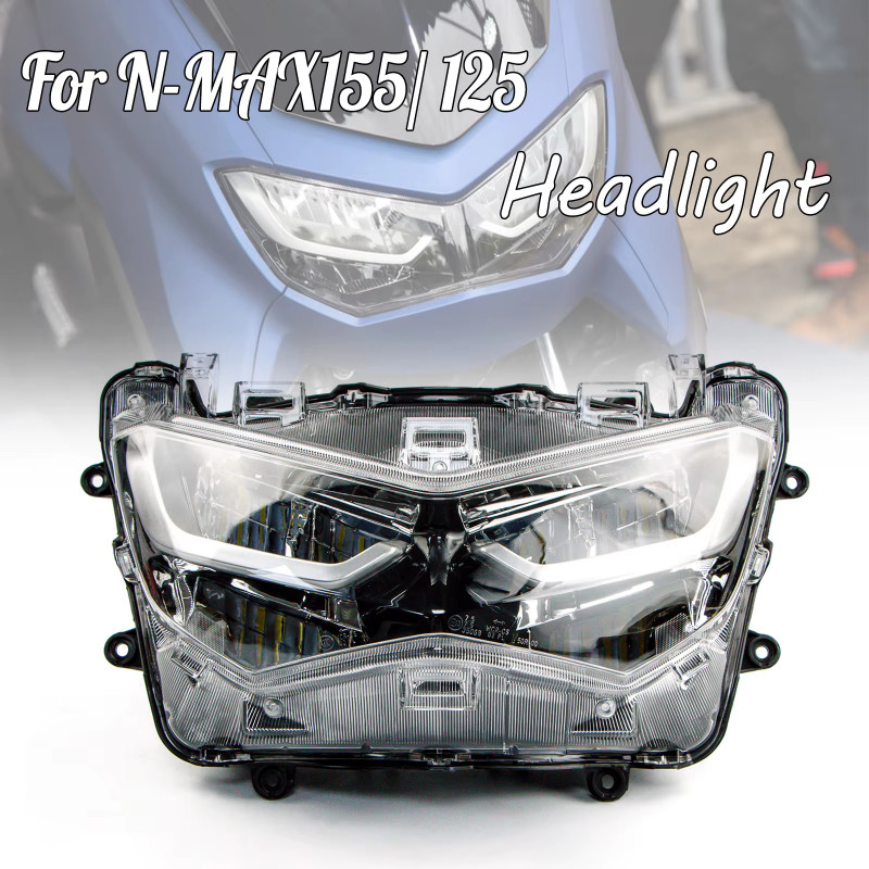 Fit For 2020 - 2023 YAMAHA NMAX155 NMAX125 Motorcycle LED Headlight ...