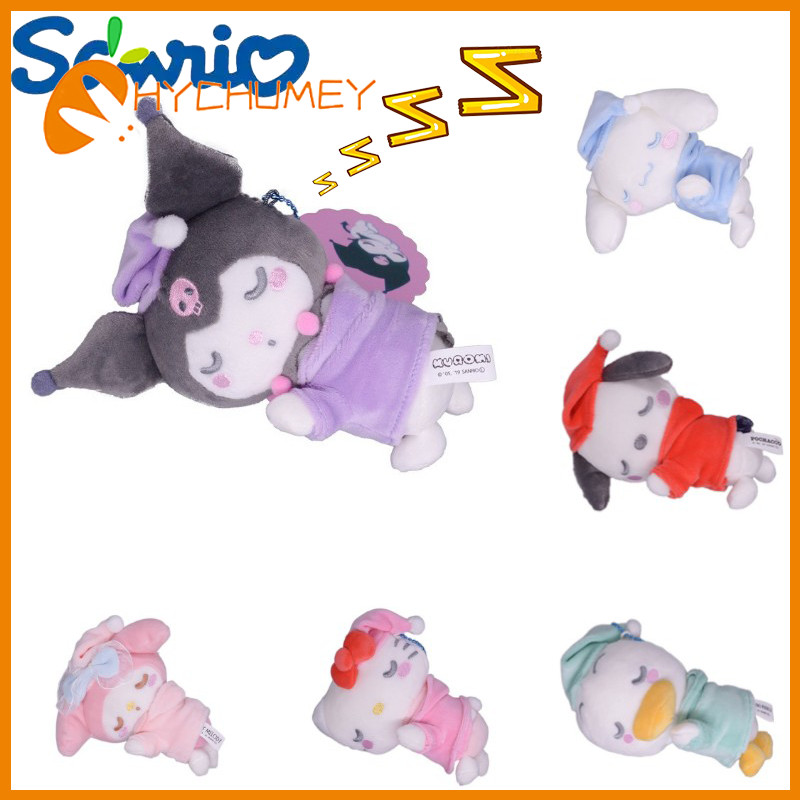 Polyester Fabric High-quality Sleeping Kuromi Stuffed Toy | Shopee Malaysia