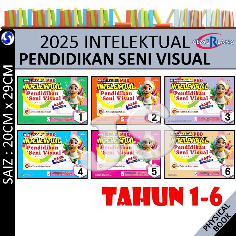 2025 MODUL AKTIVITI PBD INTELEKTUAL PENDIDIKAN SENI VISUAL TAHUN 1.2.3.4.5.6 BUKU LUKISAN SK ...