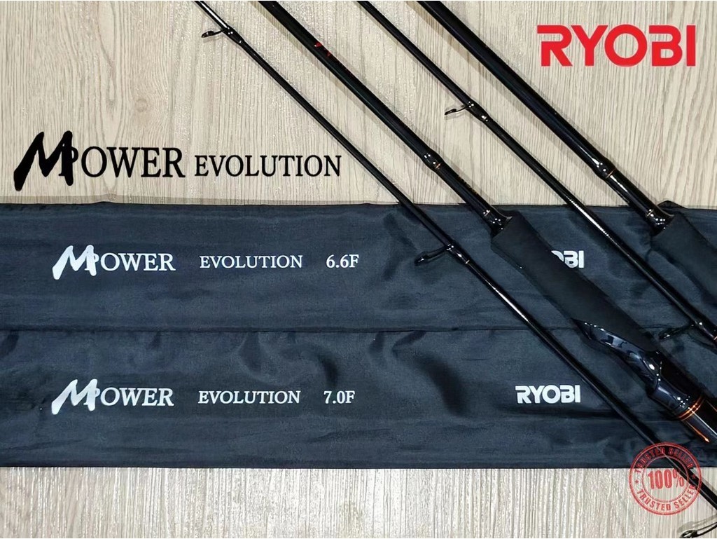 RYOBI M POWER EVOLUTION SPINNING FISHING ROD | Shopee Malaysia