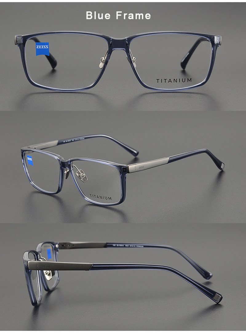 Carl ZEISS ZS75013 Spectacles Frame Non-allergic Pure Titanium Leg ...
