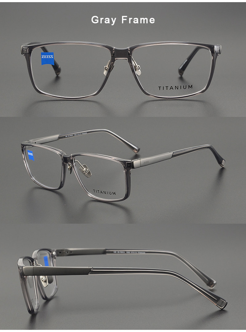 Carl ZEISS ZS75013 Spectacles Frame Non-allergic Pure Titanium Leg ...