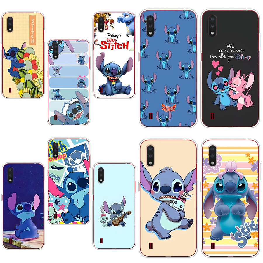 14X-Lilo&Stitch For Samsung Galaxy a01/m01 Case TPU Soft Silicon Protecitve Shell Phone Cover ...