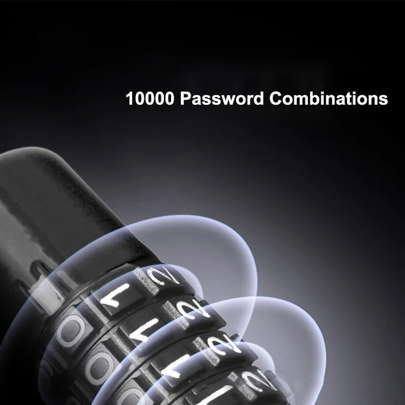 Passcode lock the professional number lock home motorcycle disc lock ...