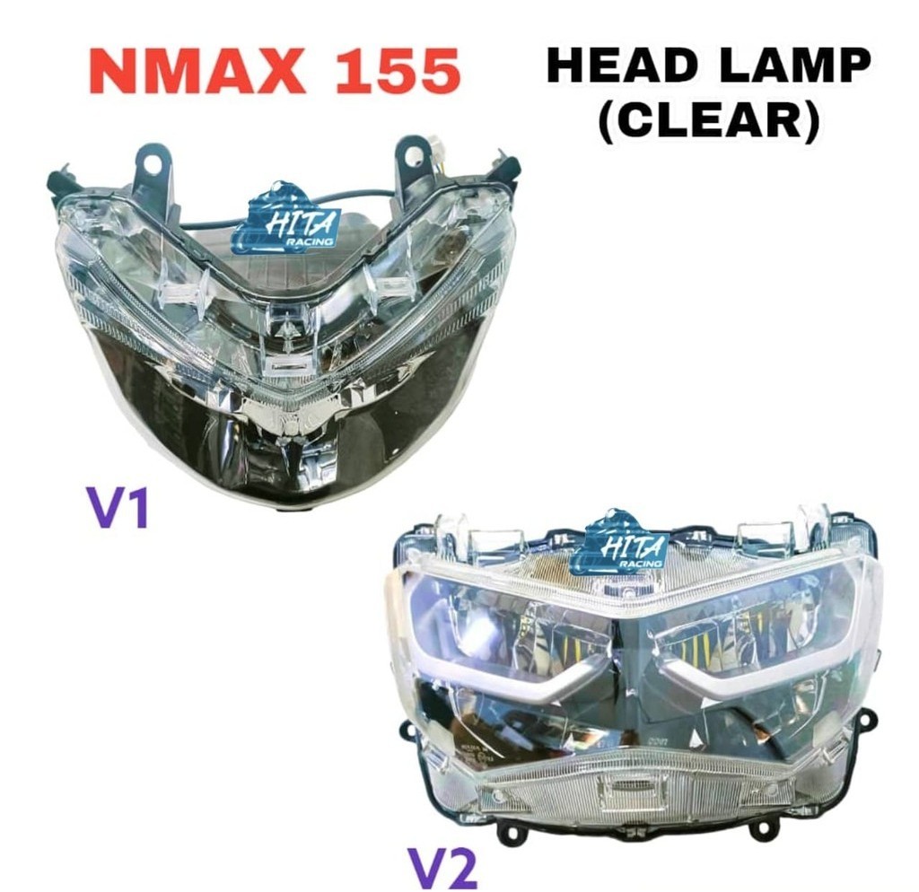 Yamaha Nmax NMax 155 NMAX155V1 NMAX155 V1 NMAX155V2 NMAX155 V2 Head ...