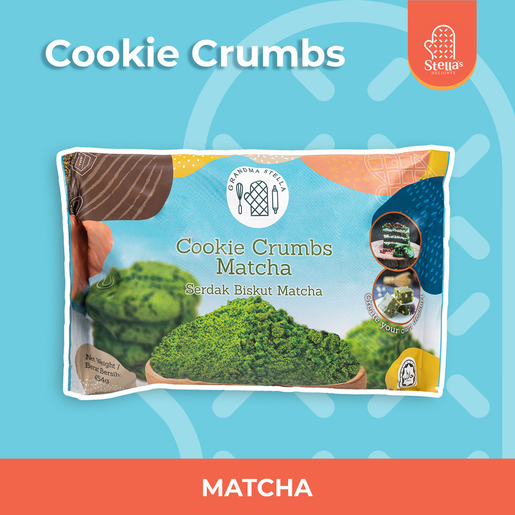 Cookie Crumbs - Matcha 454g | Halal Certified | Shopee Malaysia
