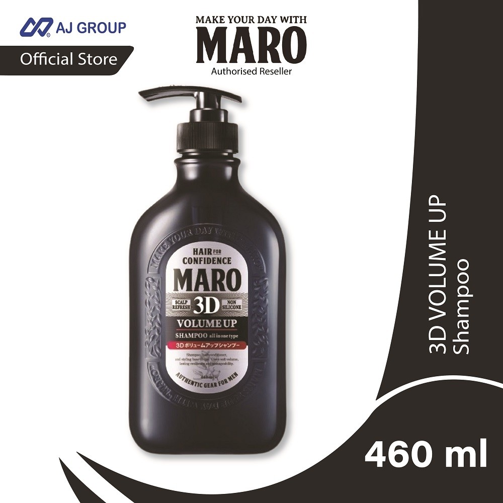 MARO 3D Volume Up Shampoo (460ml) | Shopee Malaysia