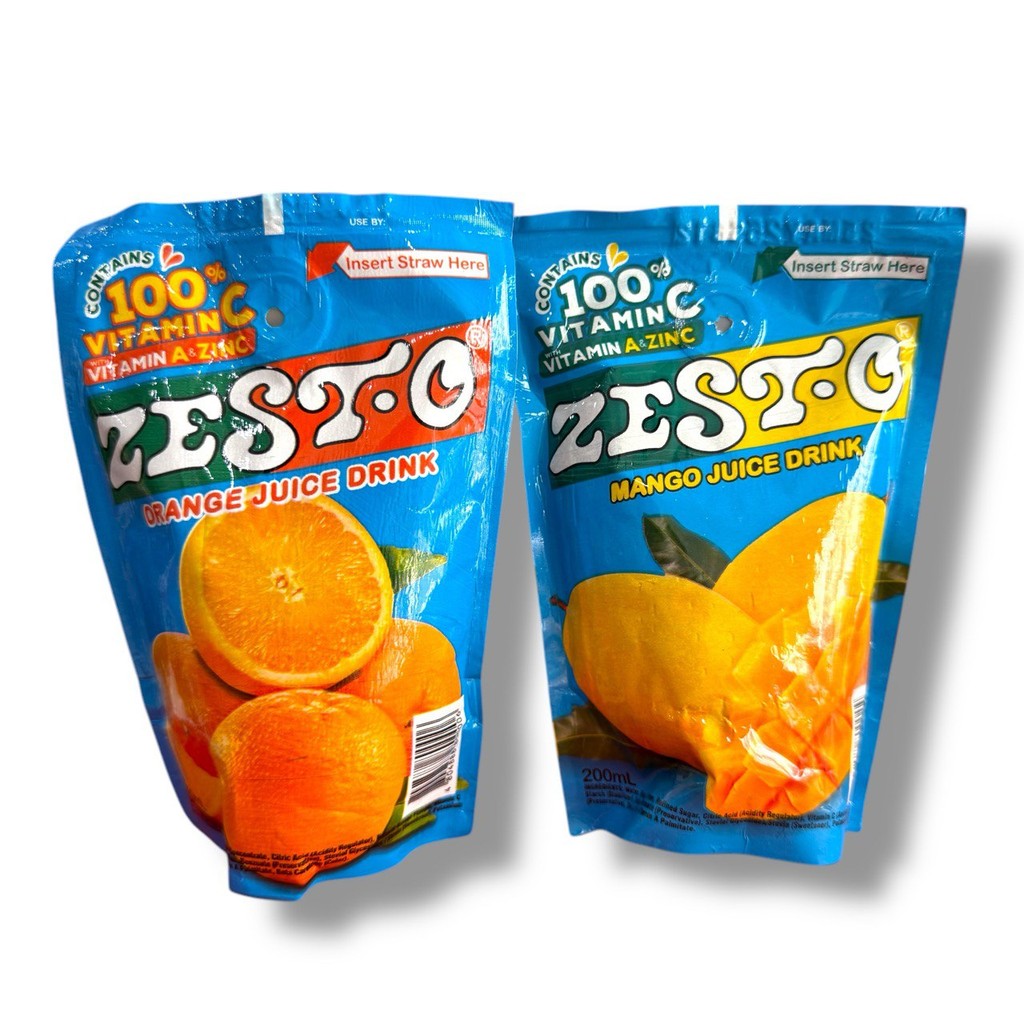 ZESTO ORANGE & MANGO JUICE 200ML | Shopee Malaysia