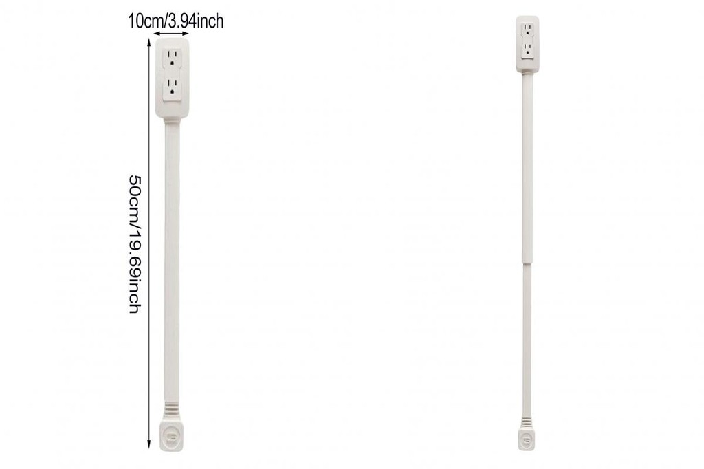GH| Nightstand Outlet Extender Usb Outlet Extender with Rotating Design ...