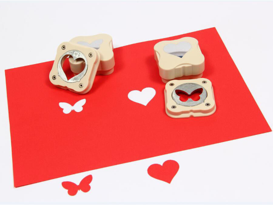 Square Hole Puncher Magnetic Embossing Device Children's Educational ...