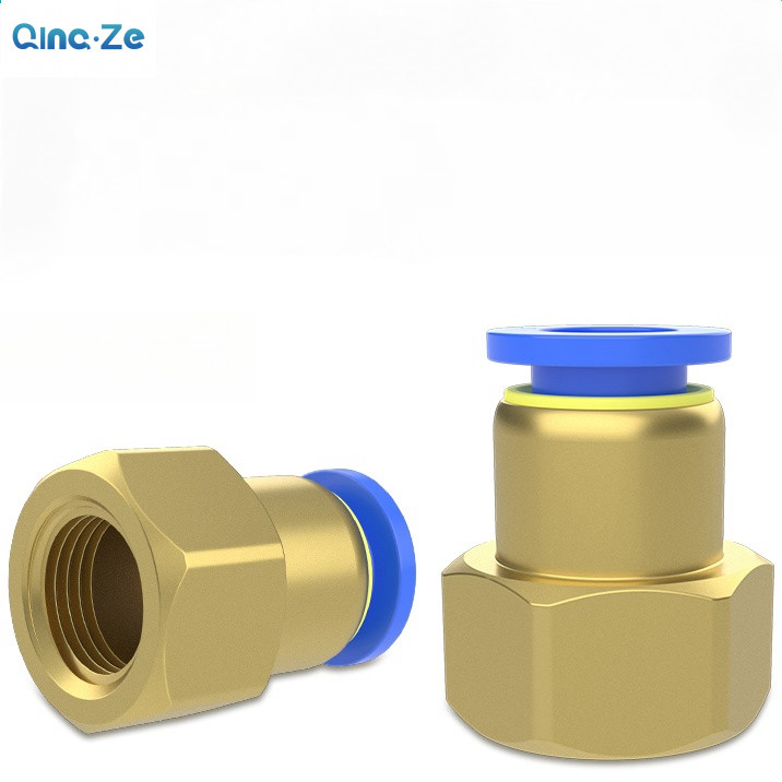 Pcf Pneumatic Quick Connector Internal Thread Straight Joint Air ...