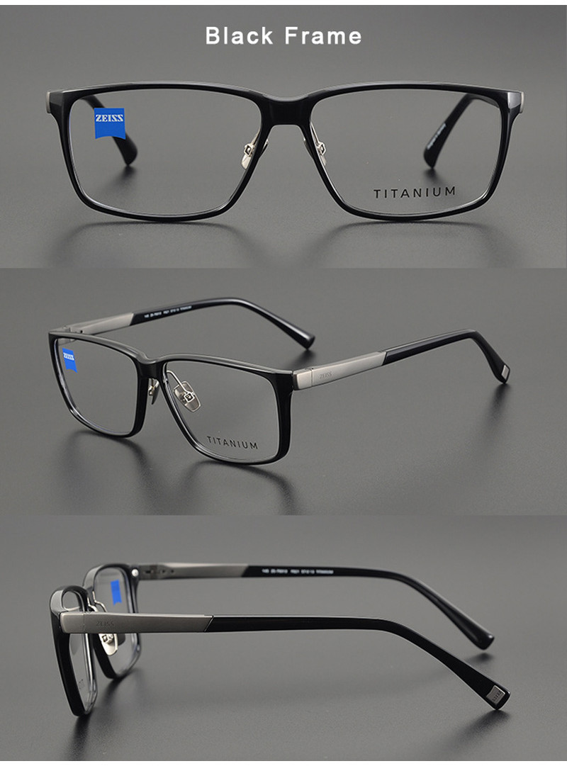Carl ZEISS ZS75013 Spectacles Frame Non-allergic Pure Titanium Leg ...
