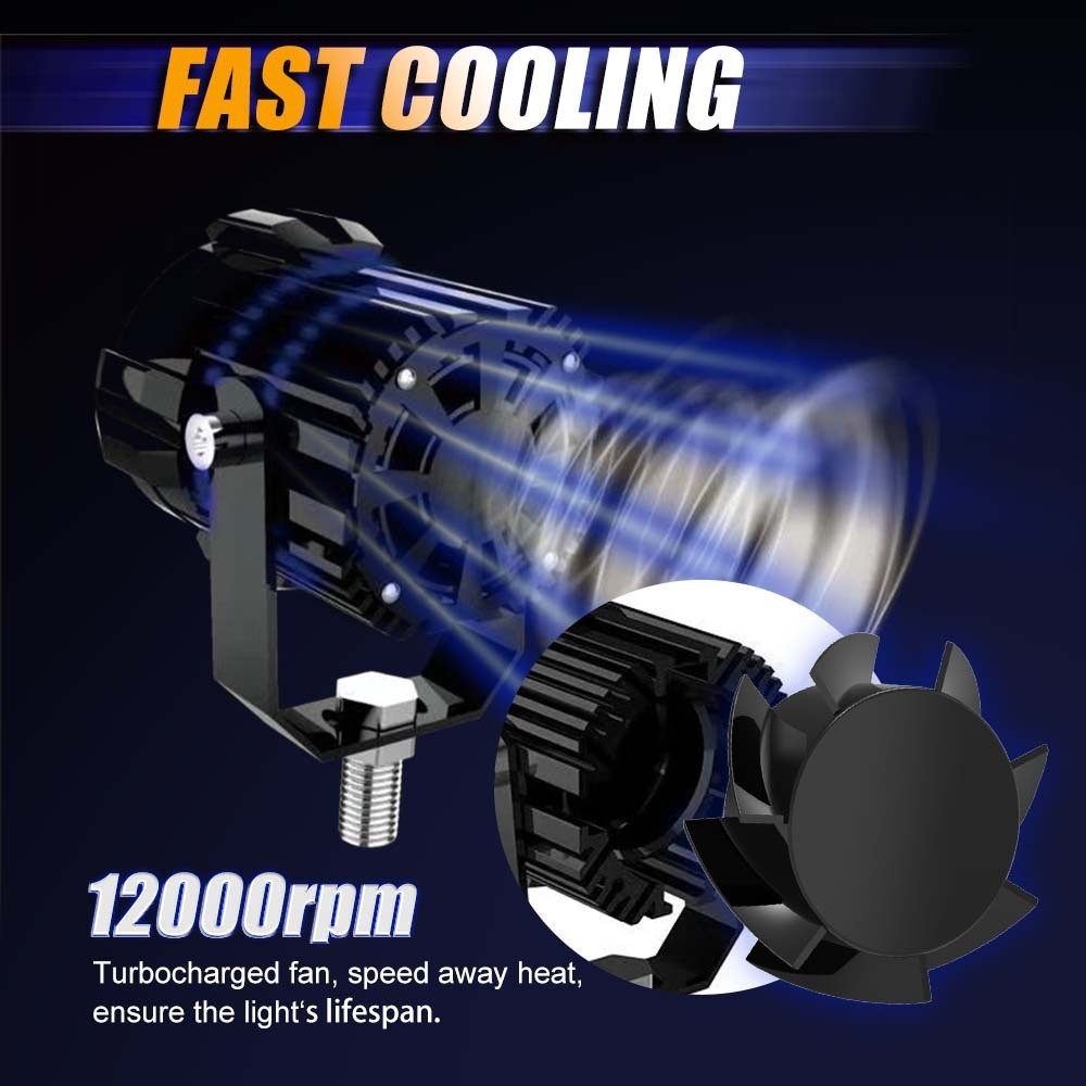 【Ready Stock】2pcs Car Led Work Light Bar 2inch 12D 120W Mini Spot ...