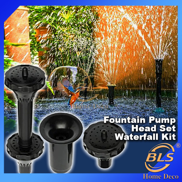 BLS Set Pam Air Pancut Kit Muncung Kolam Kepala Air Pancut Fountain ...