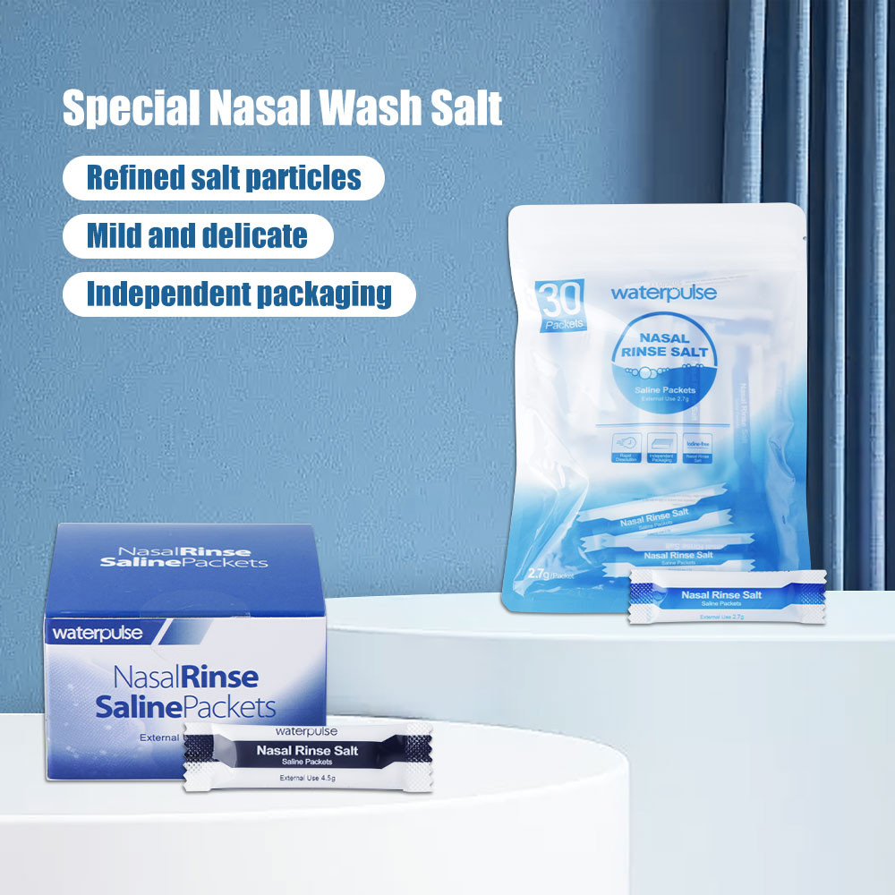 Nose Wash Salt 2.7/4.5g Allergic Rhinitis Clean Adult Children Nasal ...