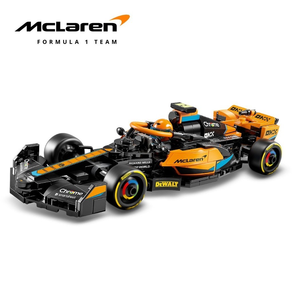 LEGO 76919 Speed Champions 2023 McLaren Formula 1 Race Car Building Toy ...