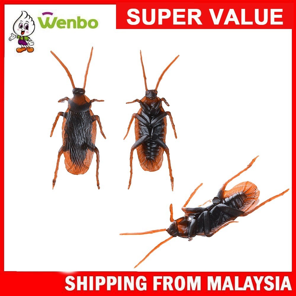 Wenbo [Toy] Realistic Fake Cockroach Toy Prank And Scary Simulated ...