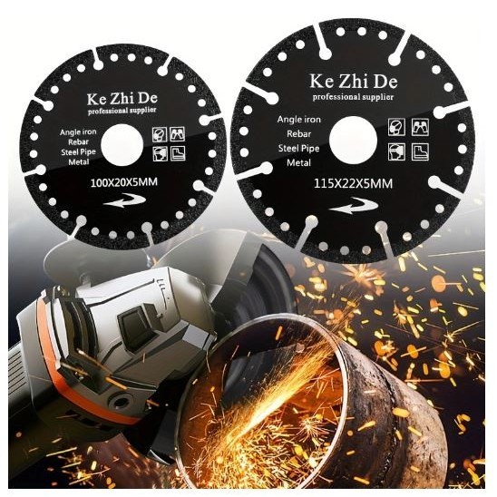 4" Heavy Duty Diamond Metal Cutting Disc Stainless Steel Cutting Wheel ...