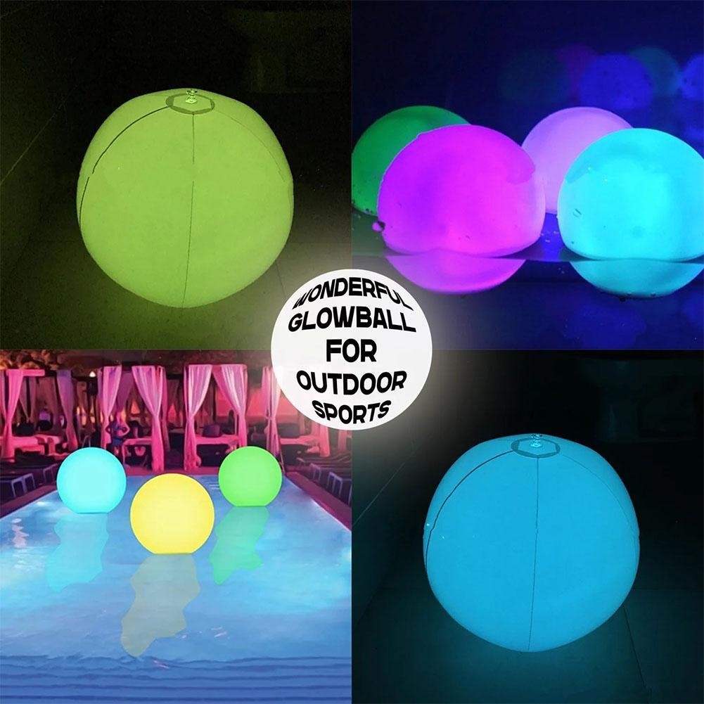 10PCS Floating Pool Lights with 16 Colors Waterproof Outdoor Swimming ...