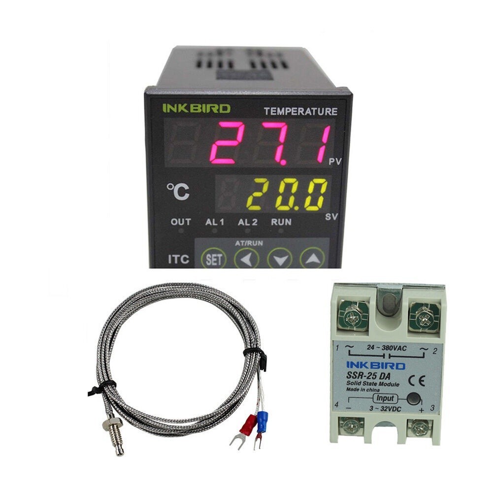 INKBIRD Digital PID Temperature Controller Thermostat + Thermocouple ...