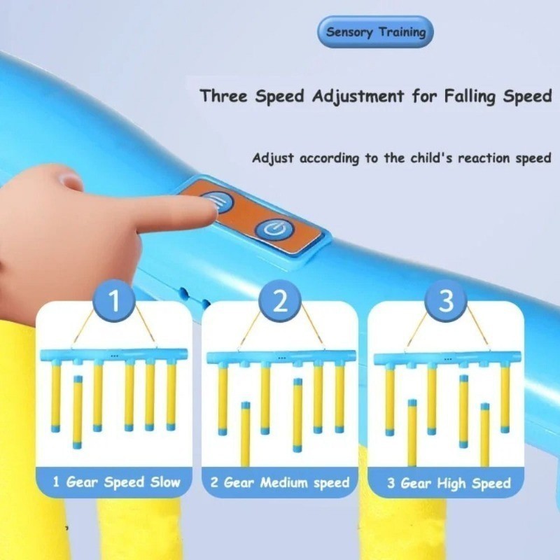 Stick Game Toys for Kids Reaction Parent-Child Challenge Falling Sticks ...