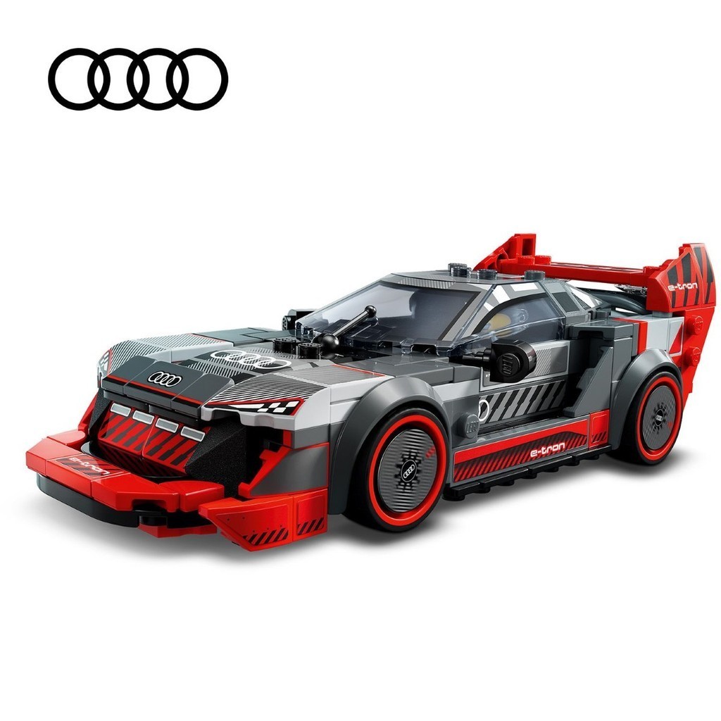 LEGO 76921 Speed Champions Audi S1 e-tron quattro Race Car Building Toy ...