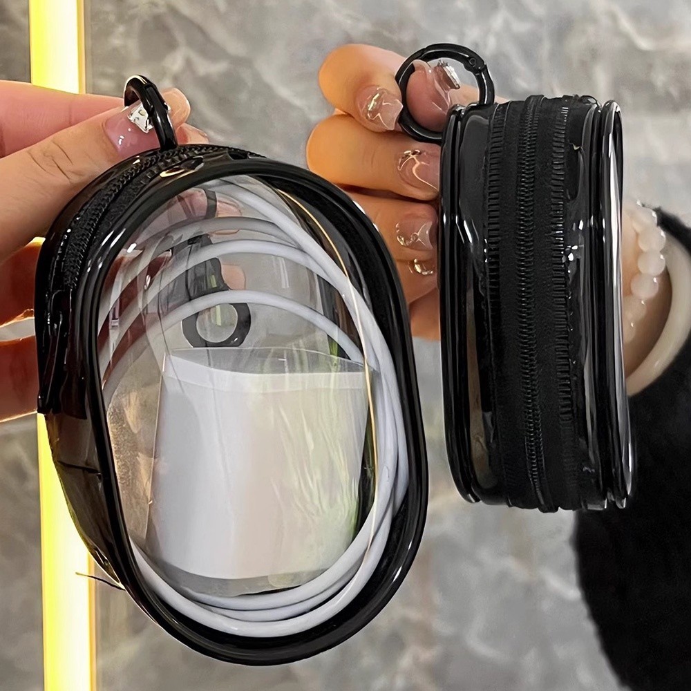 Cable Storage Box Data Line Organizer Clear Bag Cable Protective Cover ...