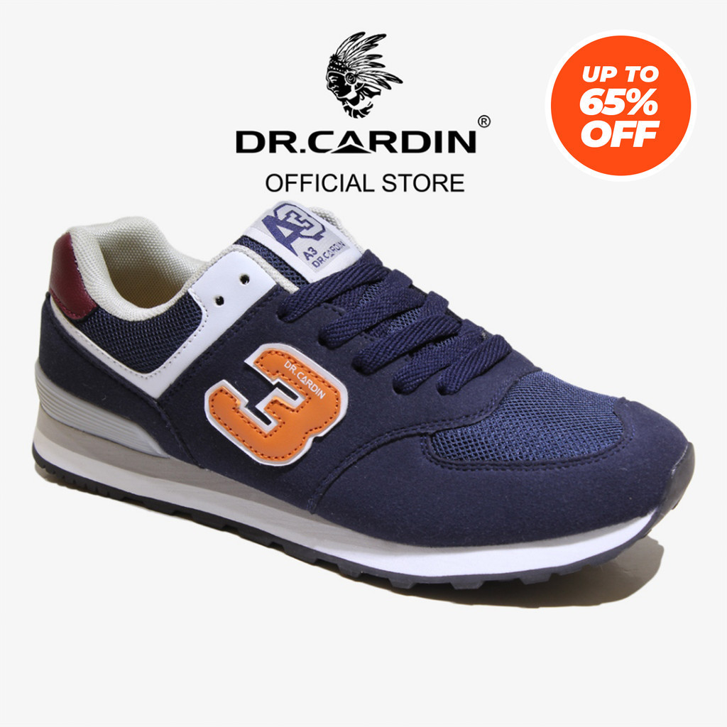 Dr Cardin Unisex Classic Lace-Up Sneaker A3E-60981 | Shopee Malaysia