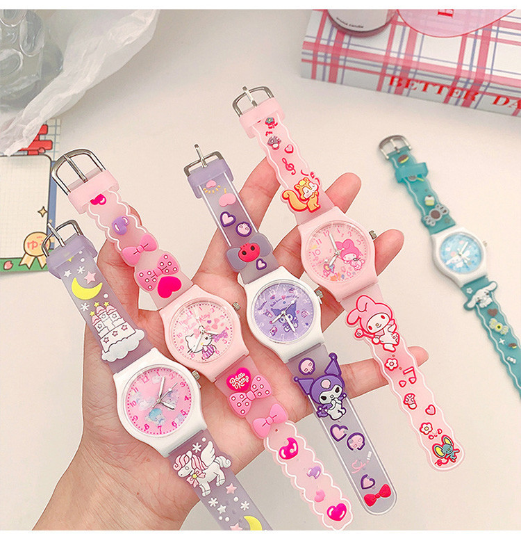 Sanrio Child Wrist Watch Cinnamoro 3D Pattern Watch Hello Kitty My ...