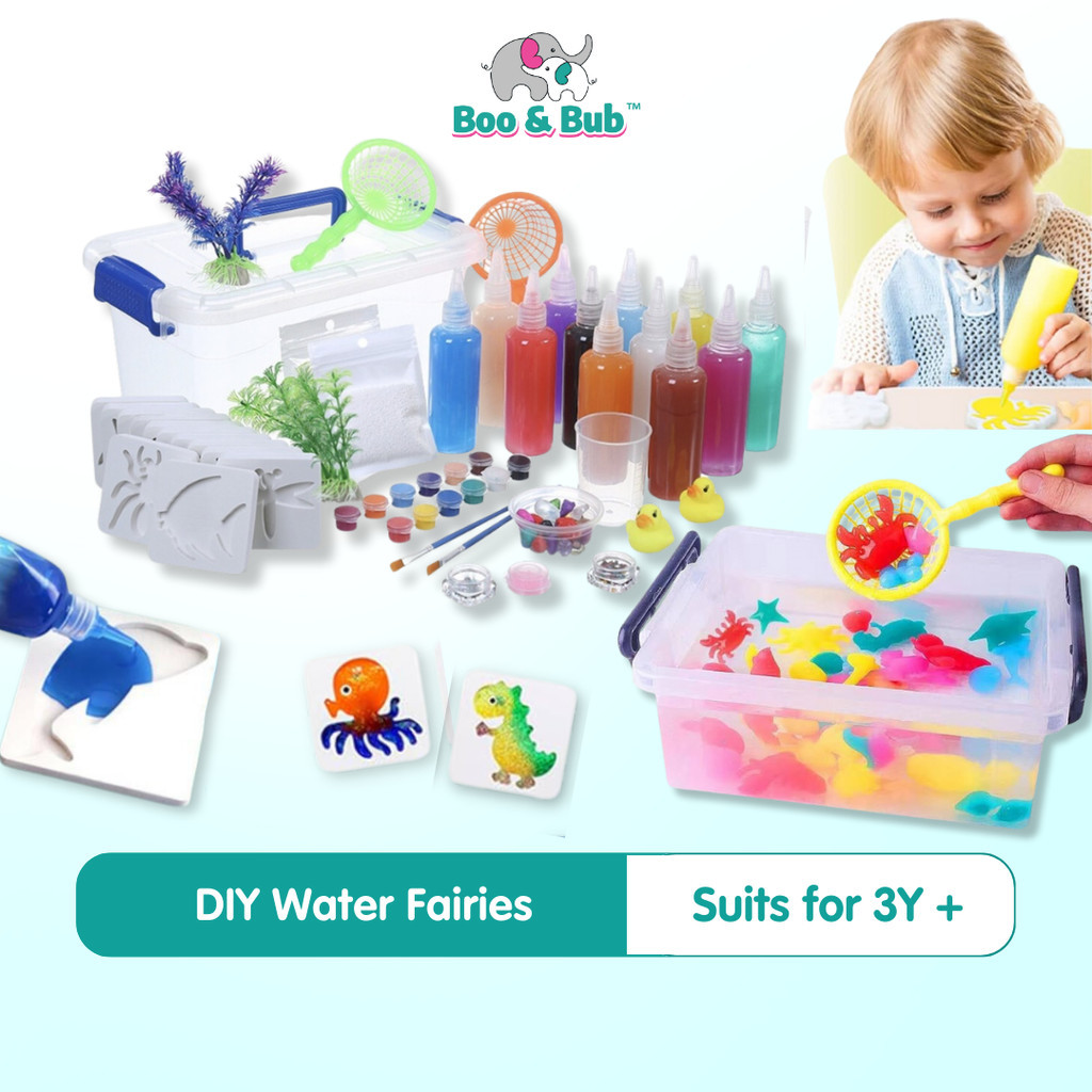 🐘Boo&Bub🐘 DIY Water Fairies | Magic Fairy Art Craft Toy | Early ...