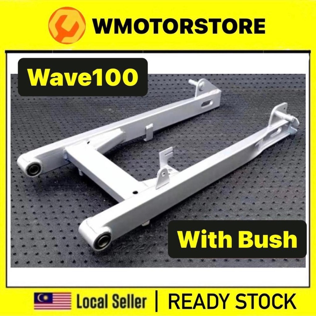 HONDA WAVE100 SWING ARM FORK + BUSH COMPLETE SET rear fork wave 100 ...