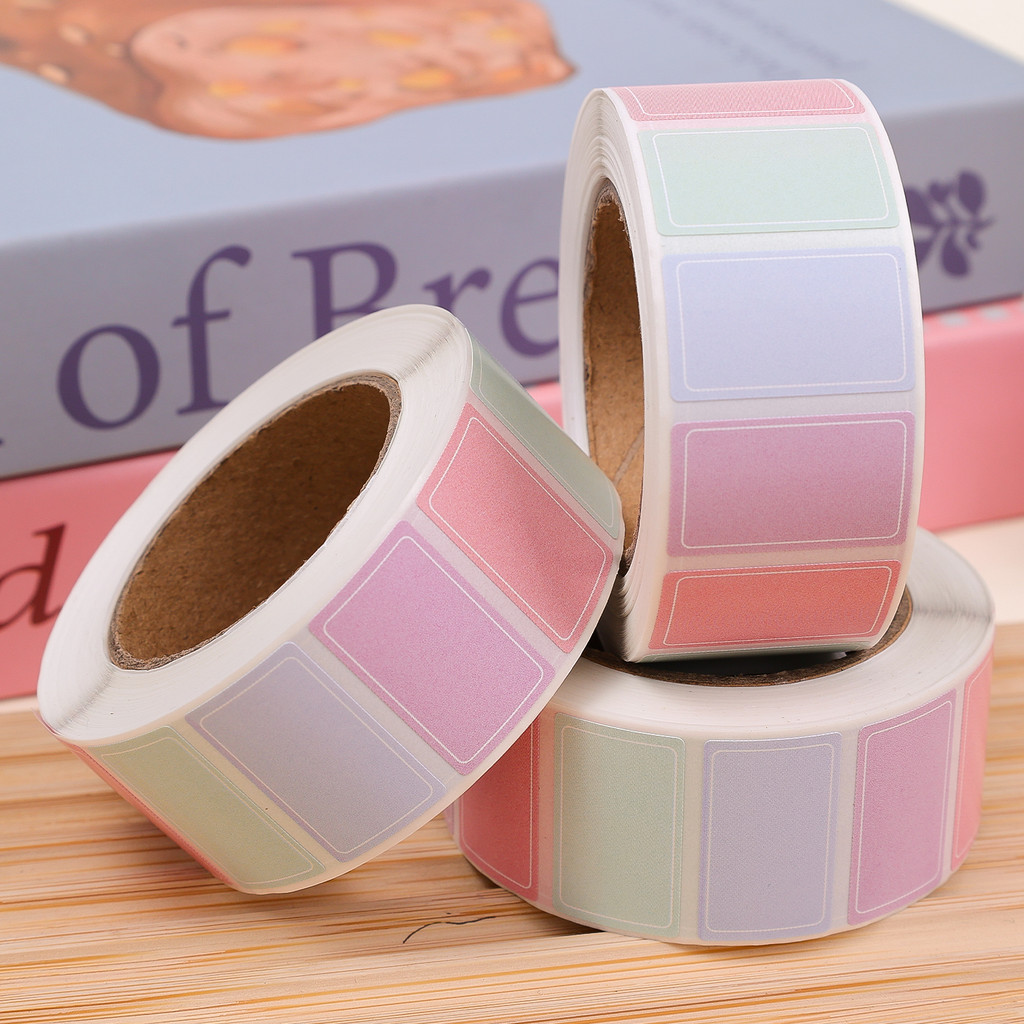 800 Pcs/Roll Colorful Self-Adhesive Index Mark Stickers for Name Tag ...