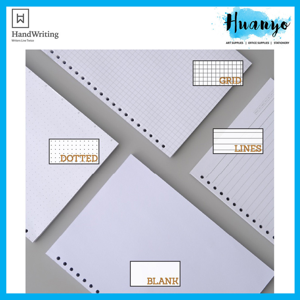 Handwriting Heavy Duty Refillable Case Holder / Paper Refills (A5/B5/A4 ...