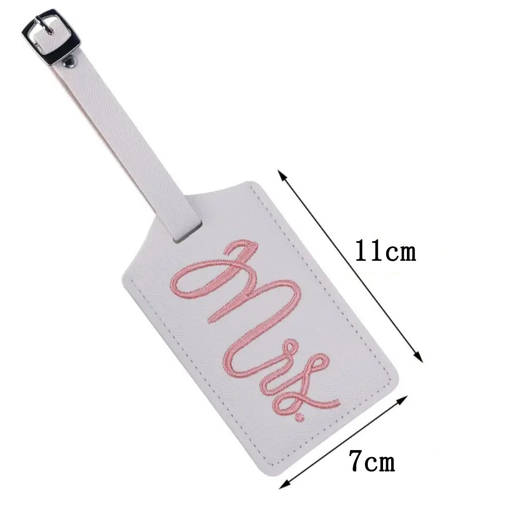 Mr. And Mrs. Luggage Tags Honeymoon Wedding Bridal Shower Gift Cute ...