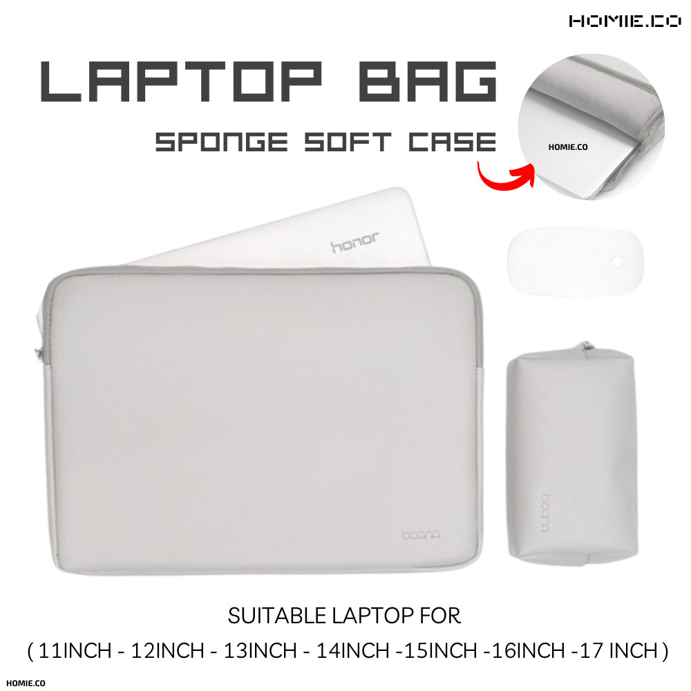 [ 11 -17 inch ] Laptop Sleeve Soft Case Waterproof For Notebook Beg ...